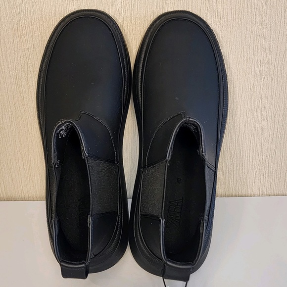 Zara | Shoes | Zara Weightless Waterproof Rubberized Thick Platform ...